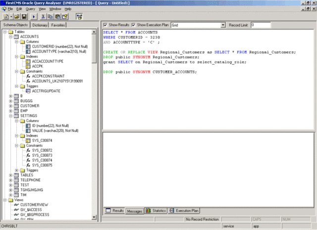 Oracle Query Analyser - Download & Review Oracle Query Analyser - Download & Review